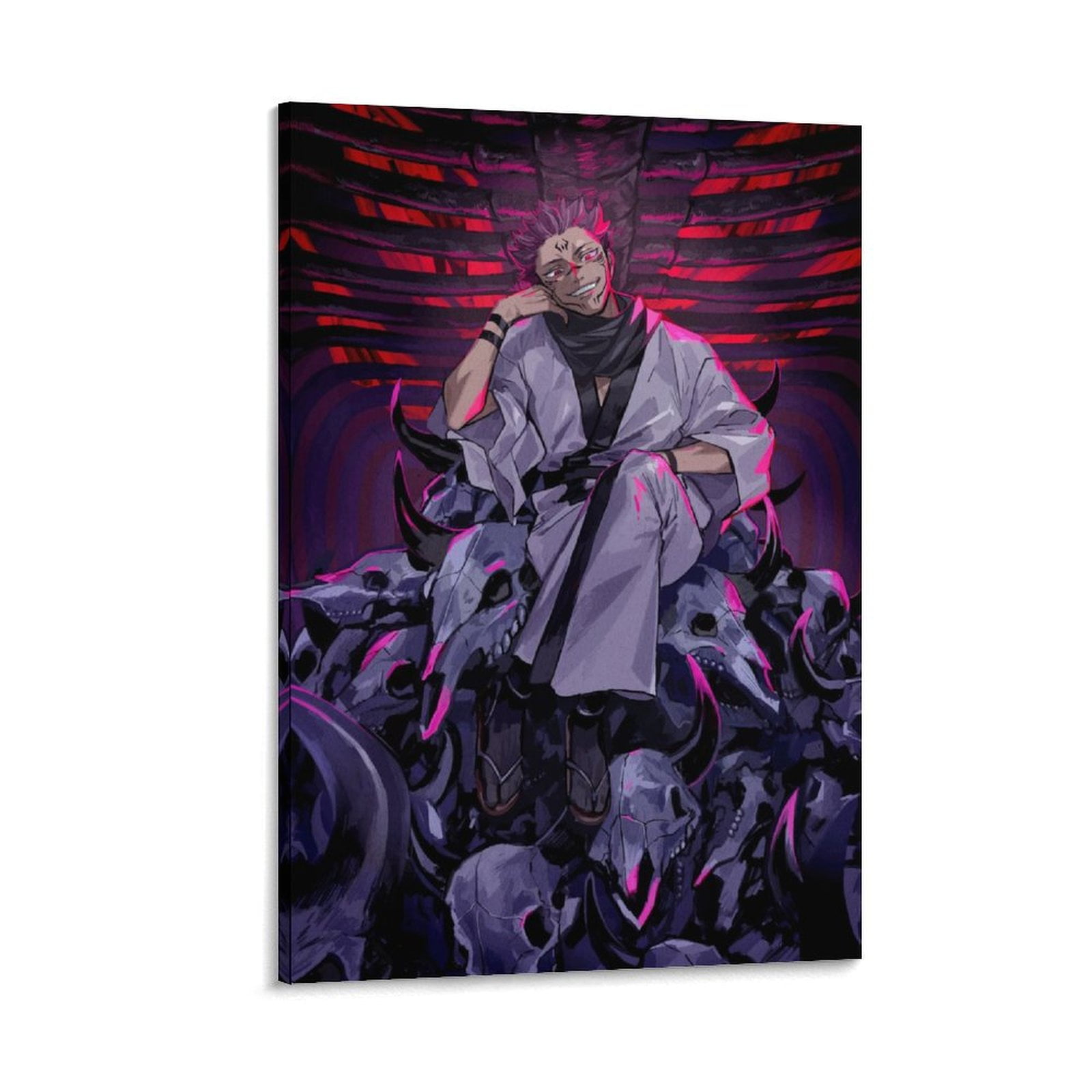 Jujutsu-Kaisen Anime Satoru Gojo And Sukuna (52) Posters Wall Art ...