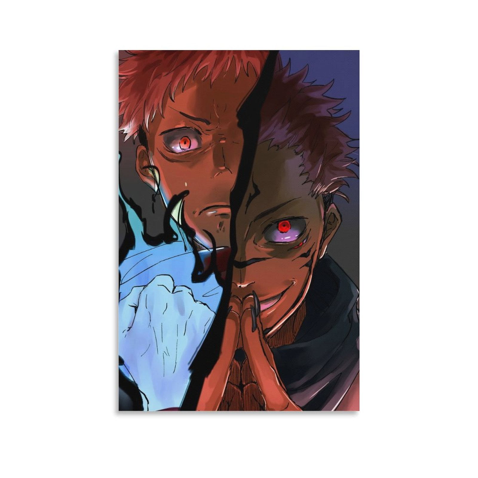 Jujutsu-Kaisen Anime Satoru Gojo And Sukuna (53) Posters Art Print Wall ...