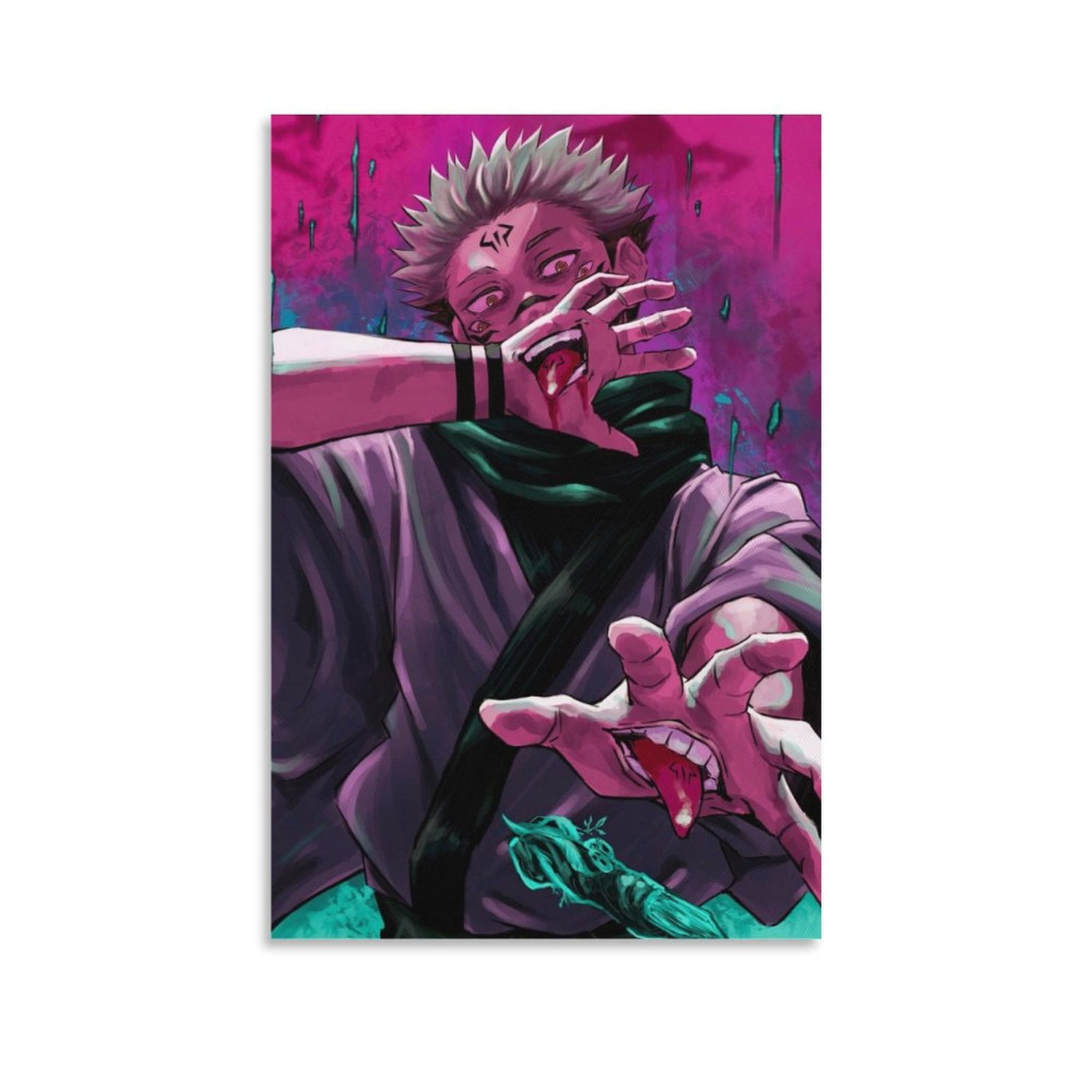 Jujutsu-Kaisen Anime Satoru Gojo And Sukuna (54) Poster Cool Artworks ...