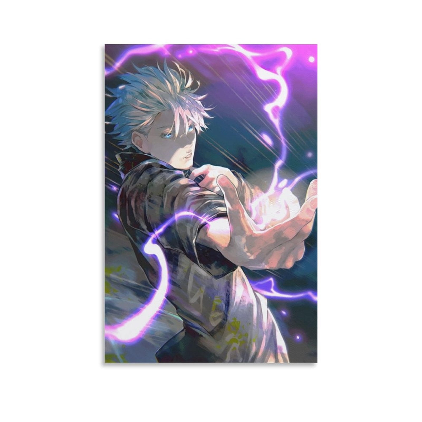 Jujutsu-Kaisen Anime Satoru Gojo And Sukuna (68) Painting On Canvas ...