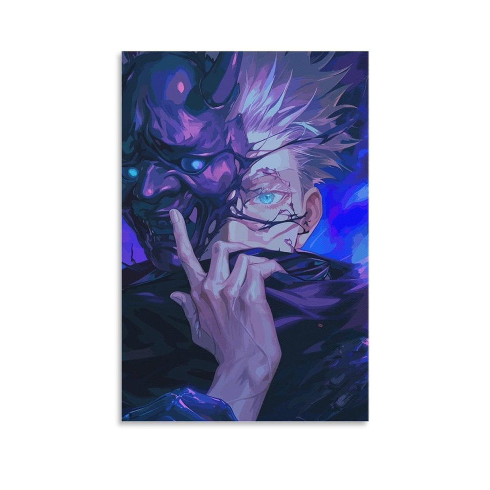 Jujutsu-Kaisen Anime Satoru Gojo And Sukuna (81) Room Aesthetic Poster ...