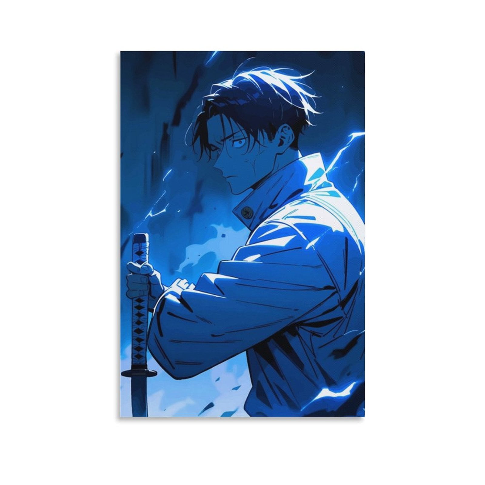 Jujutsu-Kaisen Anime Satoru Gojo And Sukuna (91) Canvas Wall Art Poster ...