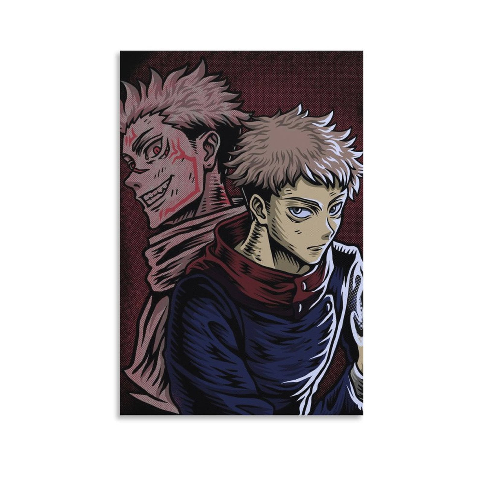 Jujutsu-Kaisen Anime Satoru Gojo And Sukuna (96) Home Decor Poster Wall ...