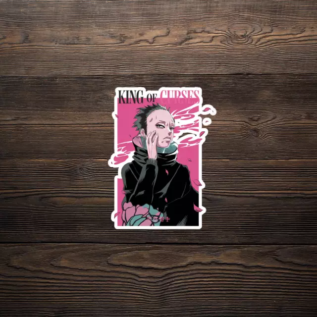 Jujutsu Kaisen Anime Sticker - Cool Gojo Satoru King Of Curses ...