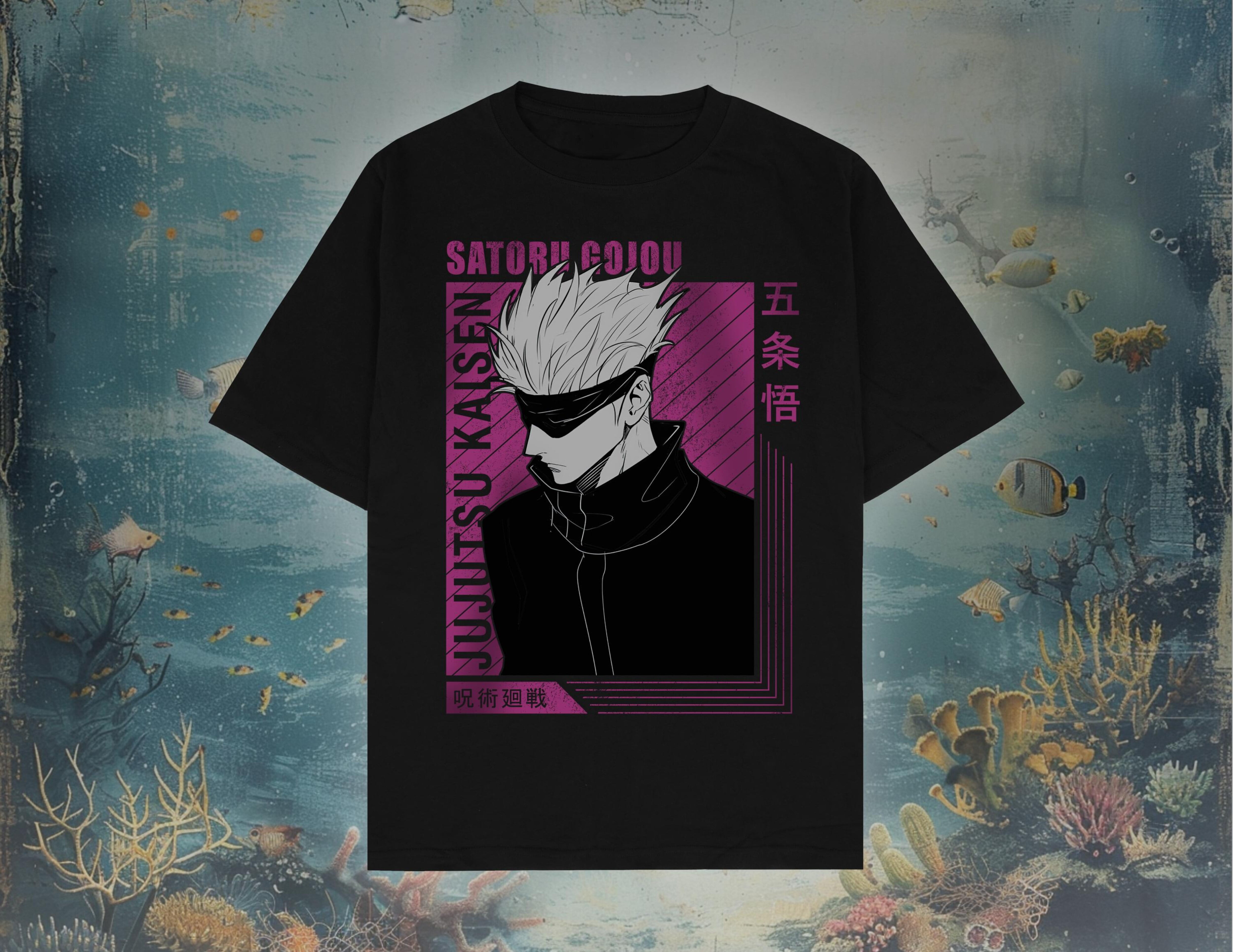 Jujutsu Kaisen Anime T-Shirt, Satoru Gojo Six Eyes, Anime Shirt, JJK ...