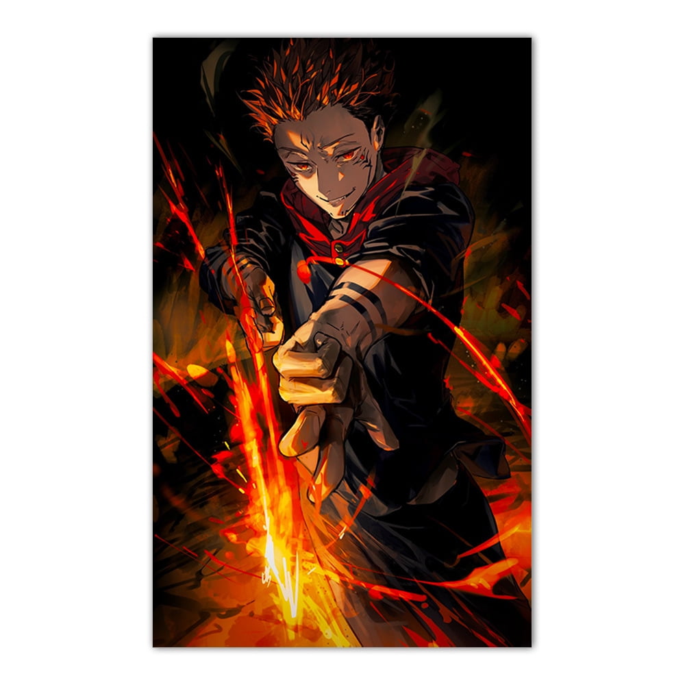 Jujutsu Kaisen Anime Theme DIY Diamond Painting Kits for Adult，5D Full ...