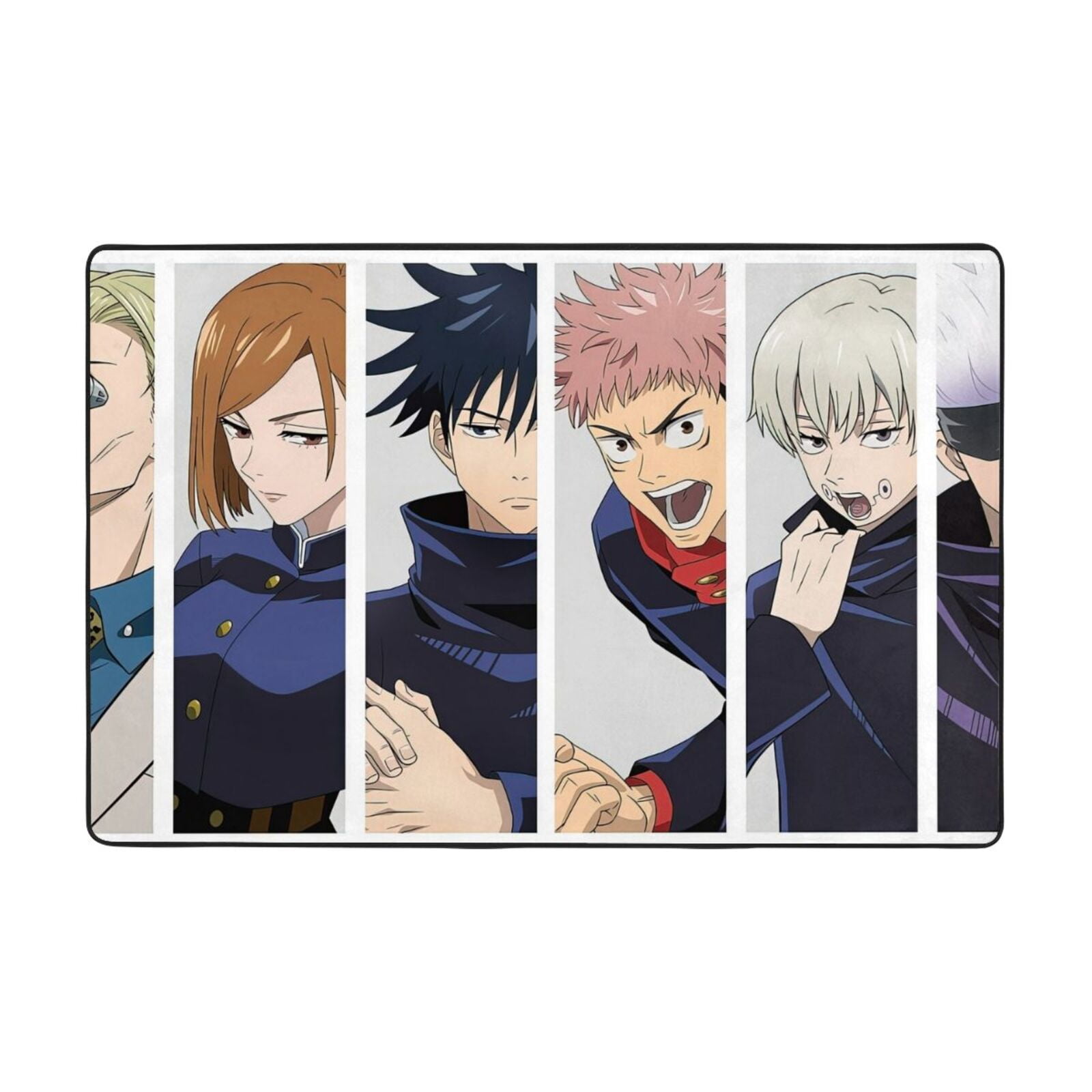 Jujutsu Kaisen Area Rug, Large Carpet, Washable Rug Mat, Flannel Non ...