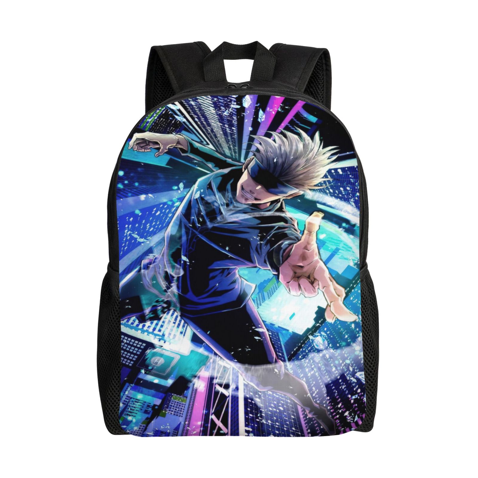 Jujutsu Kaisen Backpack, 3D Printed Cartoon Laptop Bag Bookbag ...
