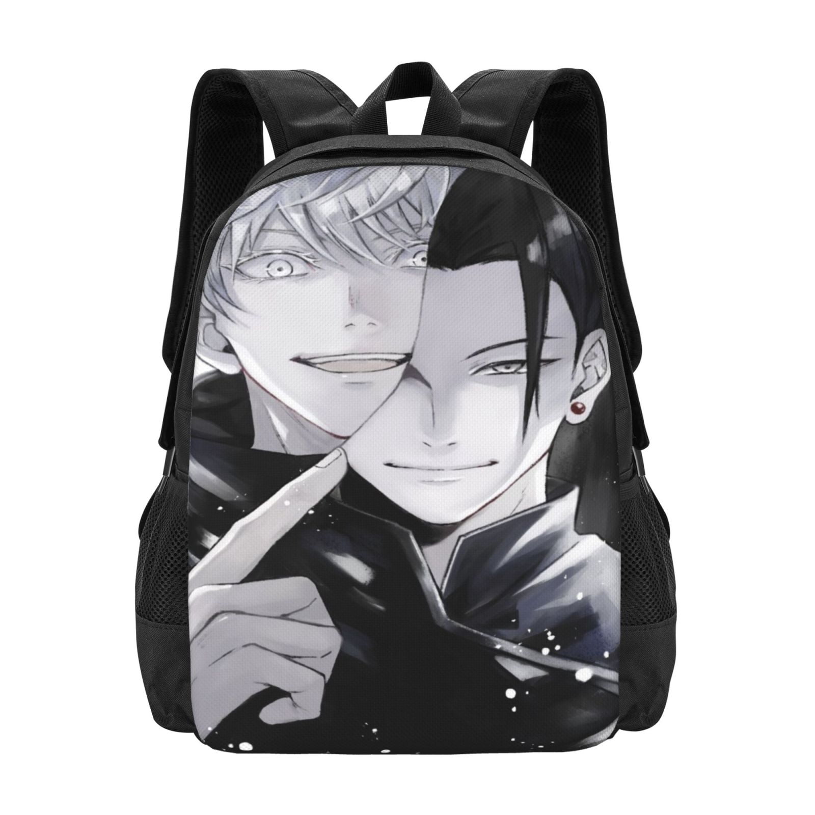 Jujutsu Kaisen Backpack Cartoon Print Backpack 16.5 In Lightweight ...
