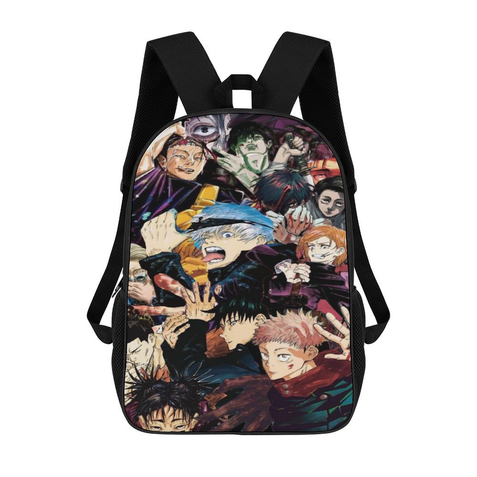 Jujutsu Kaisen Backpack Cartoon Casual Shoulder Daypack Large Capacity ...