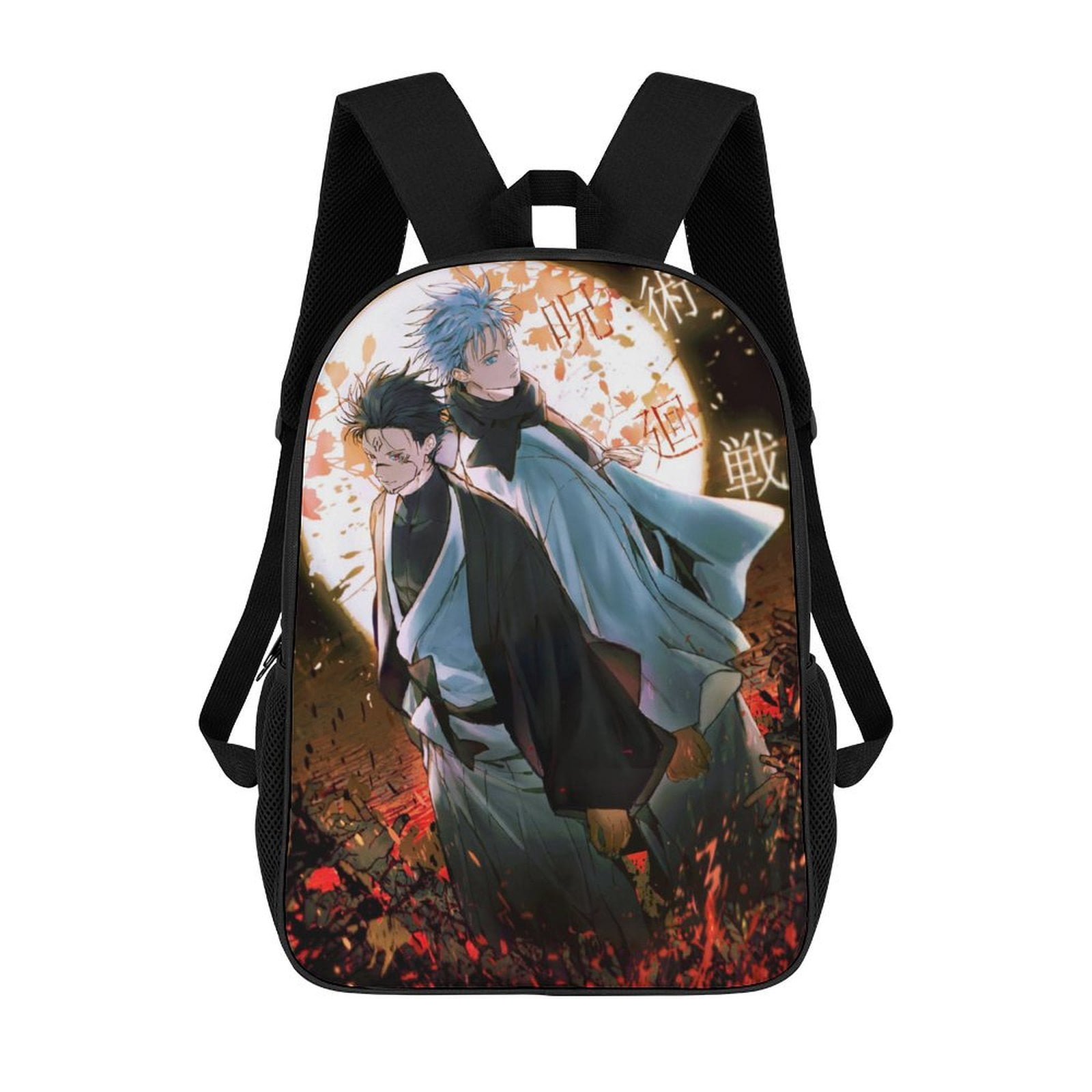 Jujutsu Kaisen Backpack Cartoon Casual Shoulder Daypack Large Capacity ...