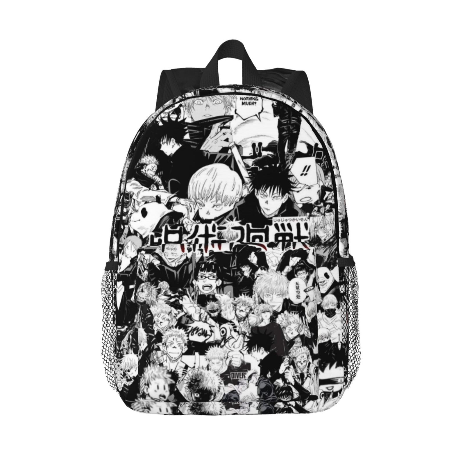 Jujutsu Kaisen Backpack Bookbag with Adjustable Straps Durable ...