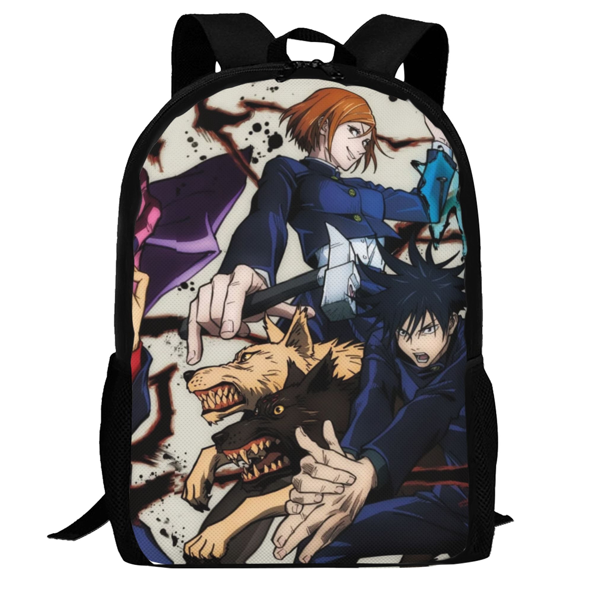 Jujutsu Kaisen Backpack, Large Capacity School Book Bag, Lightweight ...
