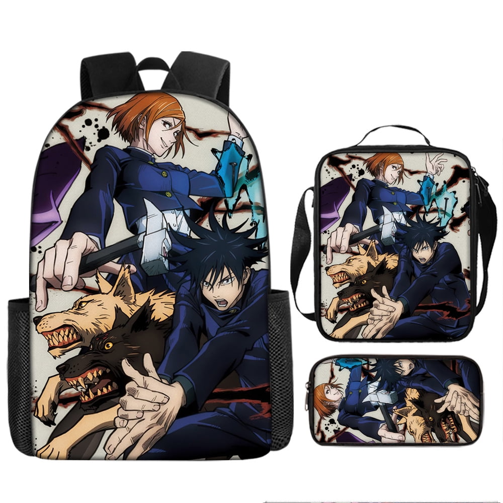 Jujutsu Kaisen Backpack Primary School Student Anime Backpack Large ...