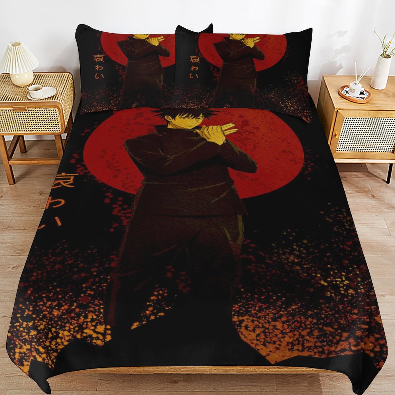 Jujutsu Kaisen Bed Duvet Cover Microfiber Bedding Sets 3D Printed ...