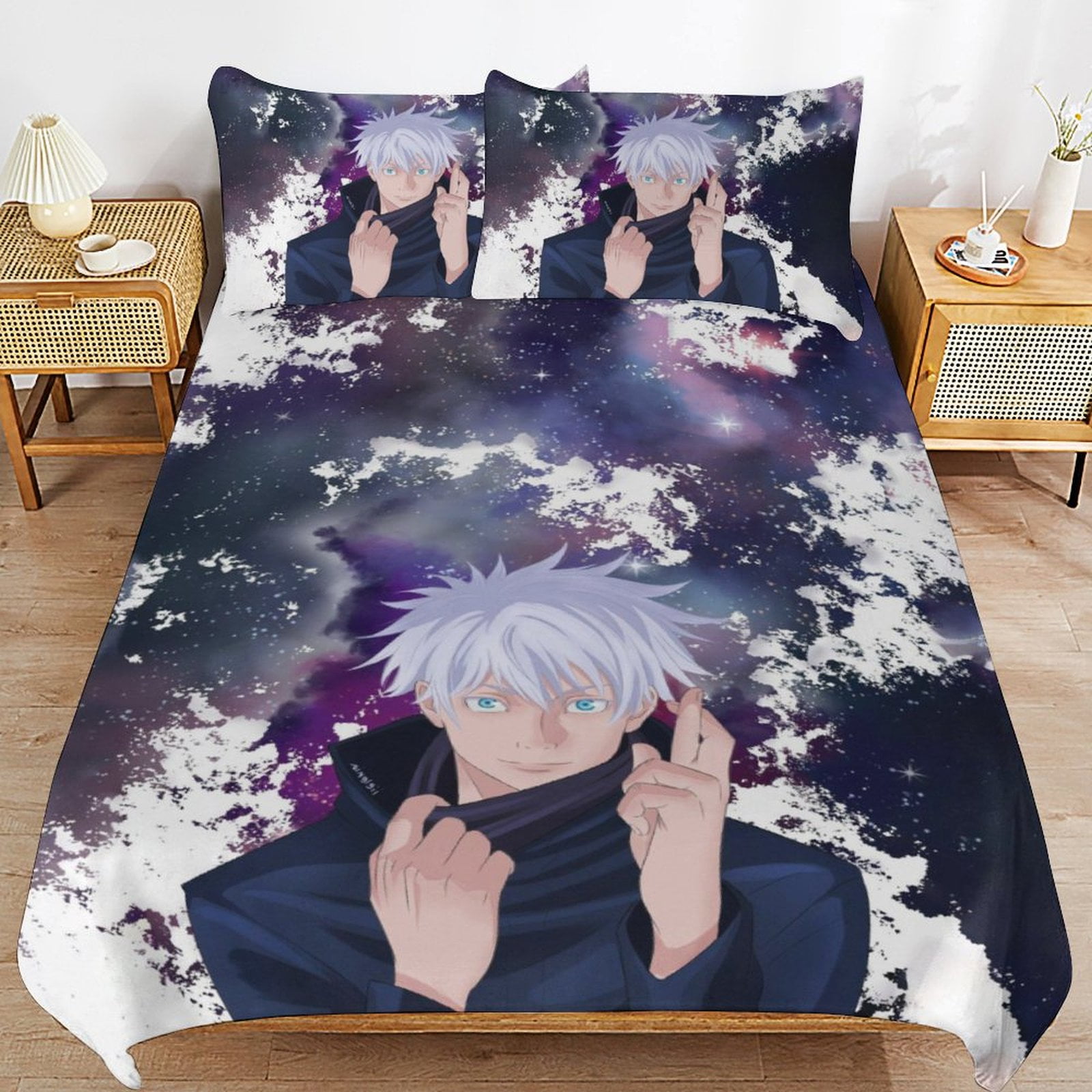 Jujutsu Kaisen Bedding Set Duvet Cover Comfortable and Lightweight ...