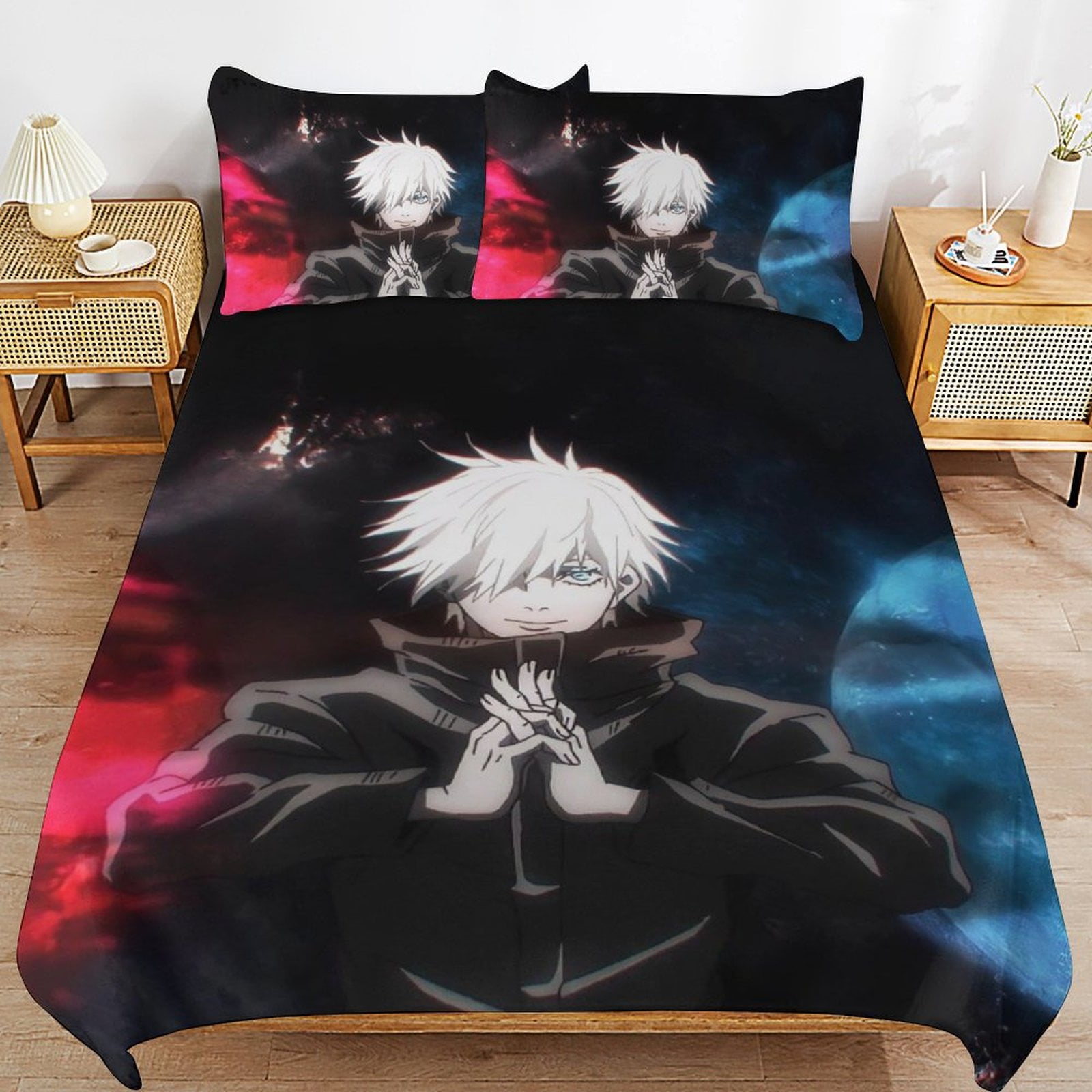 Jujutsu Kaisen Bedding Set Duvet Cover Comfortable and Lightweight ...