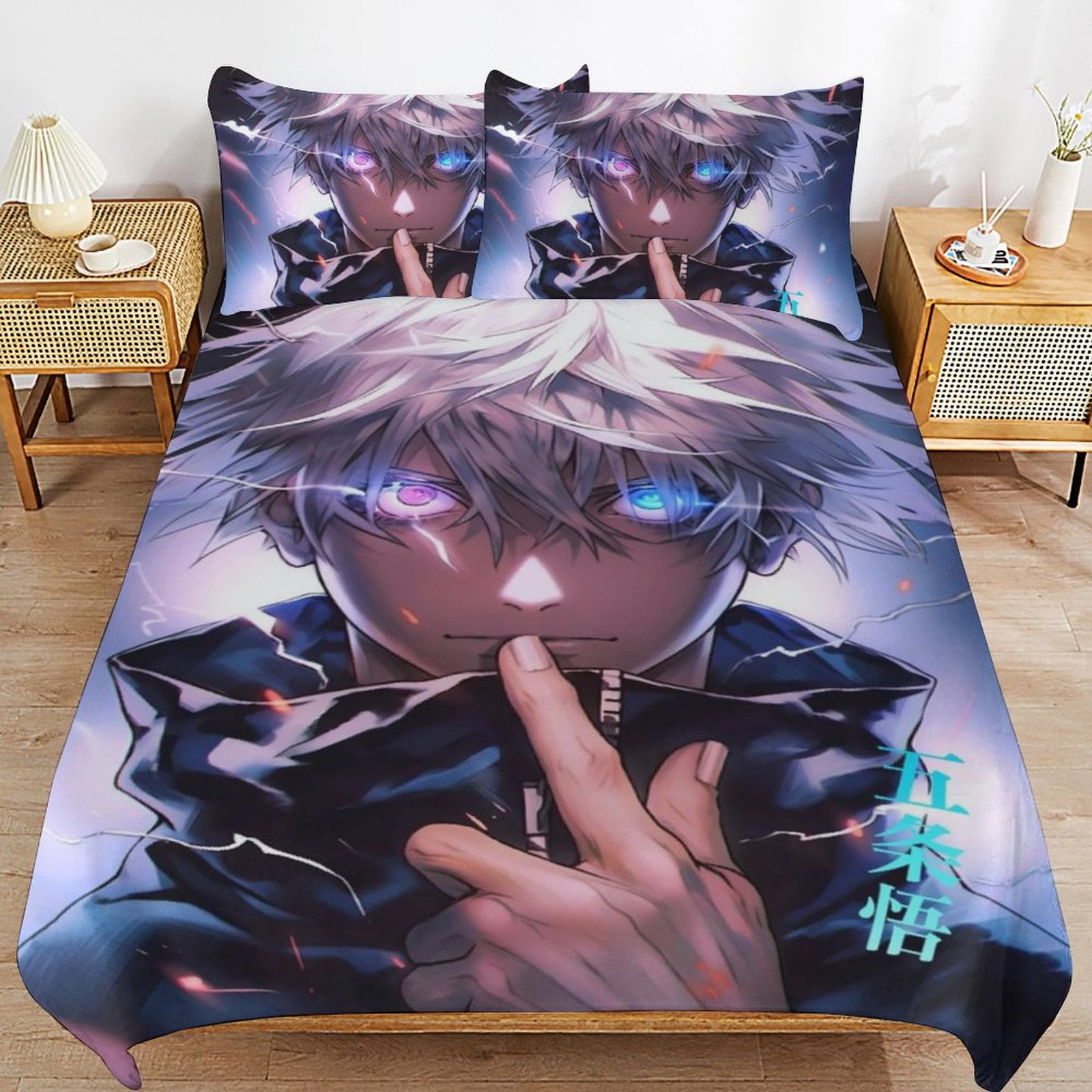 Jujutsu Kaisen Bedding Set Duvet Cover Comfortable and Lightweight ...