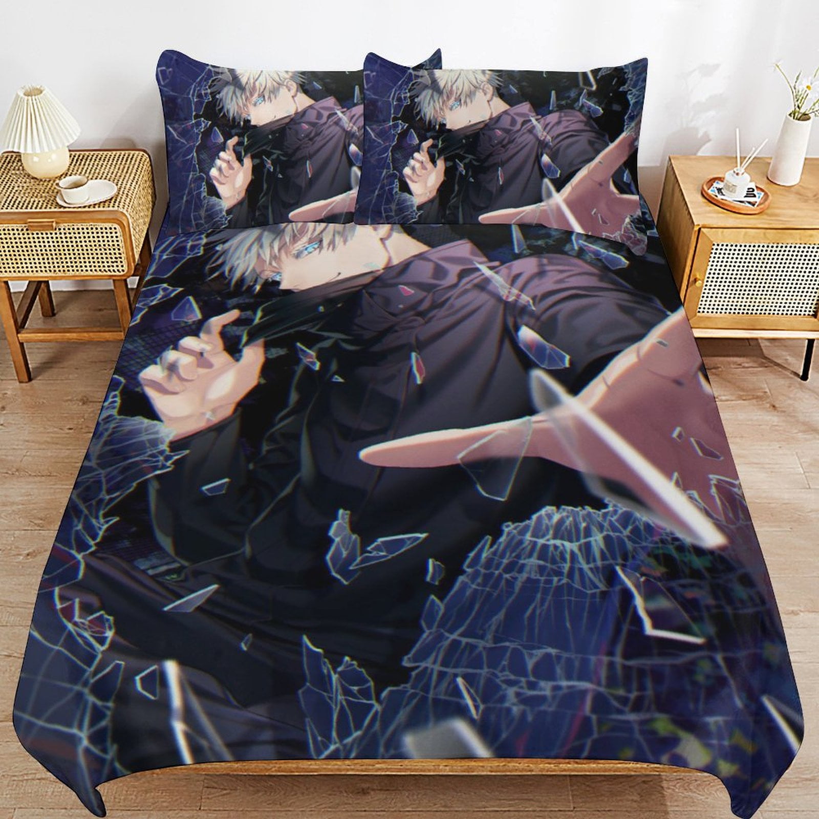 Jujutsu Kaisen Bedding Set Duvet Cover Comfortable and Lightweight ...