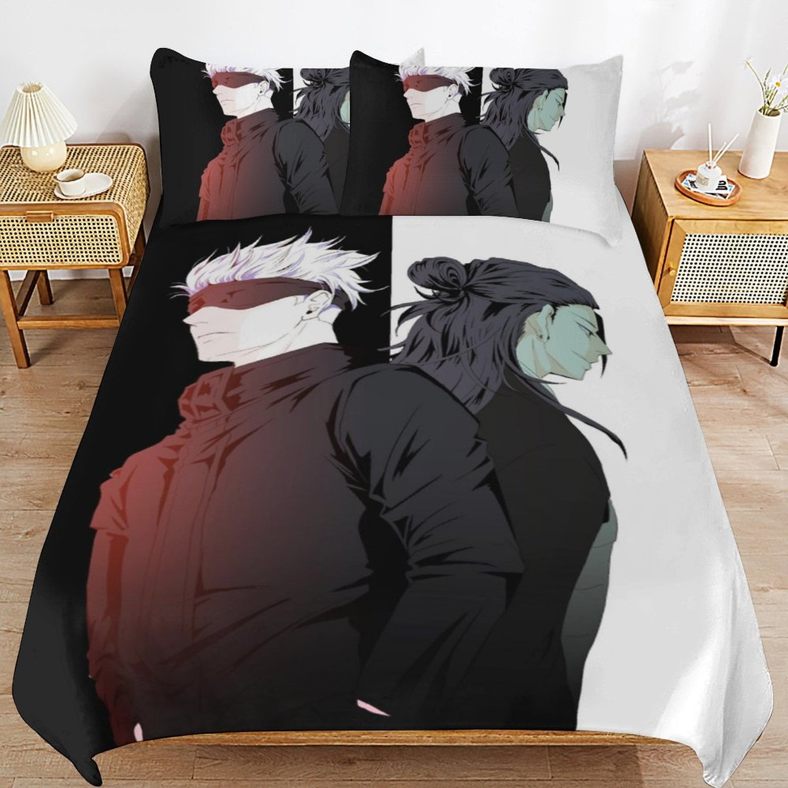 Jujutsu Kaisen Bedding Set Duvet Cover Comfortable and Lightweight ...