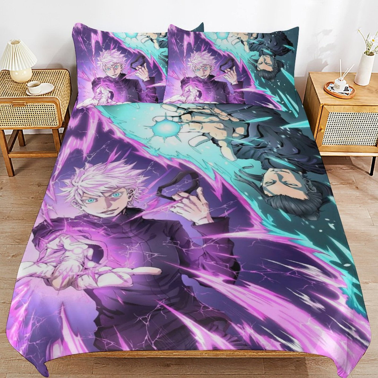 Jujutsu Kaisen Bedding Set Duvet Cover Comfortable and Lightweight ...