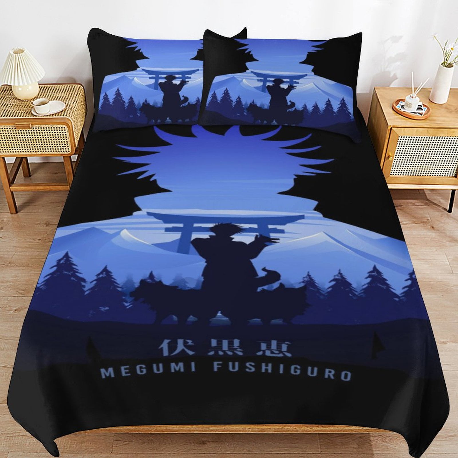 Jujutsu Kaisen Bedding Set Duvet Cover Comfortable and Lightweight ...