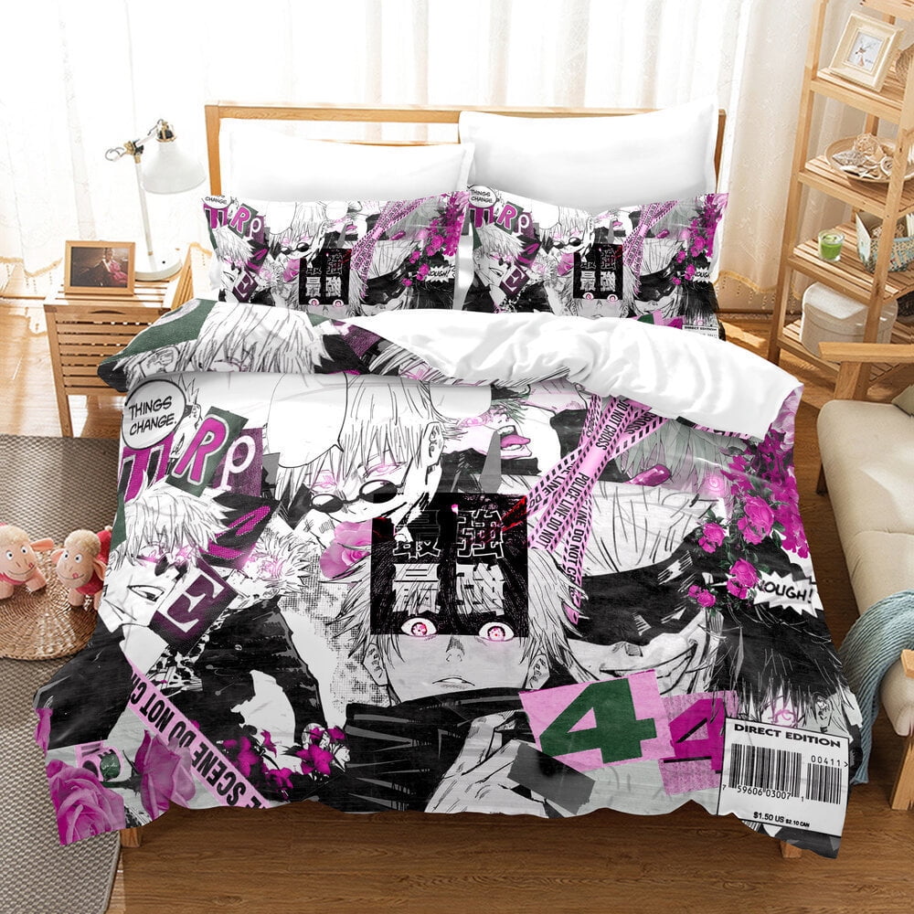 Jujutsu Kaisen Bedding Twin Comforter Set Jujutsu Kaisen Comforter Set ...