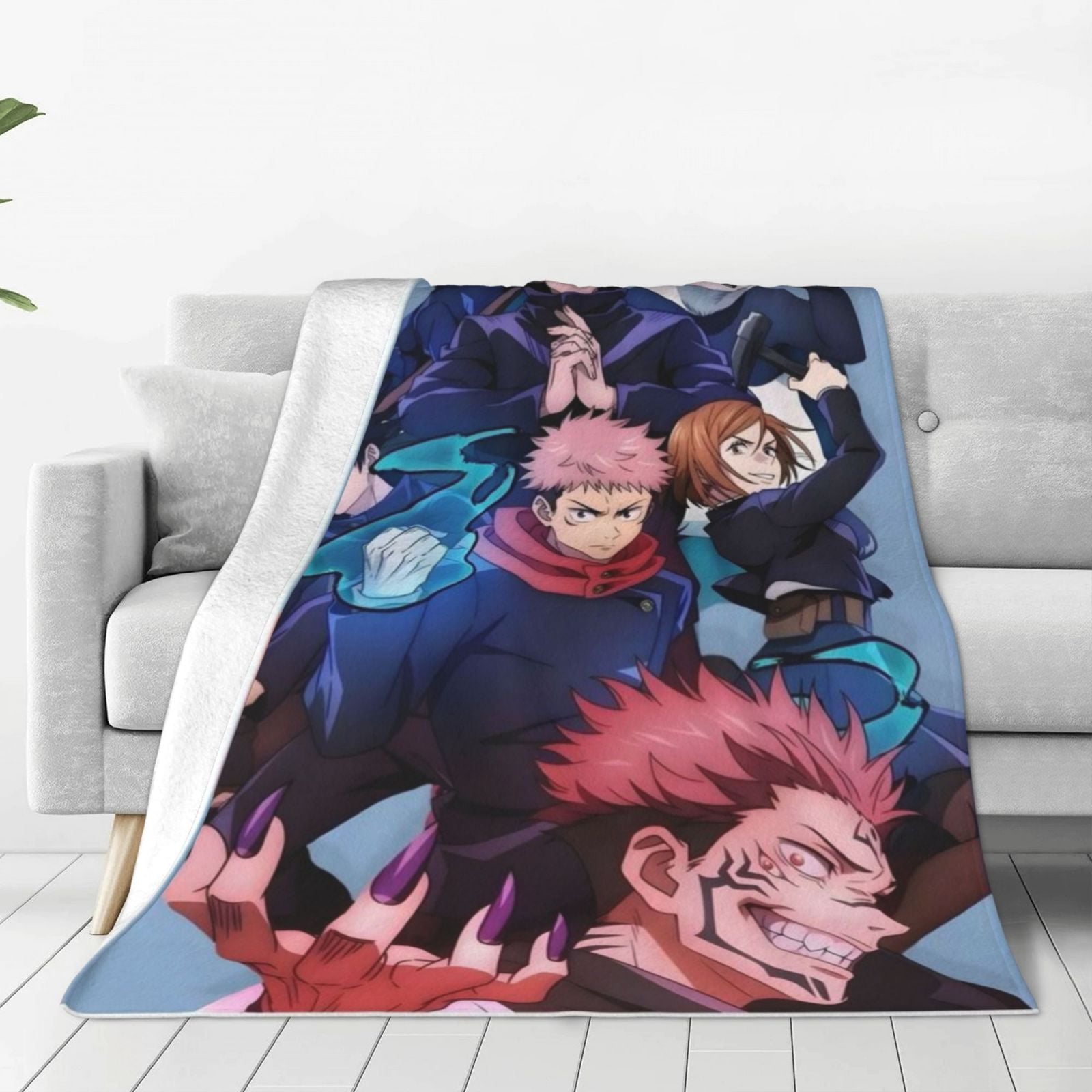 Jujutsu Kaisen Blanket Anime Air-conditioning Quilt for Bed Sofa ...