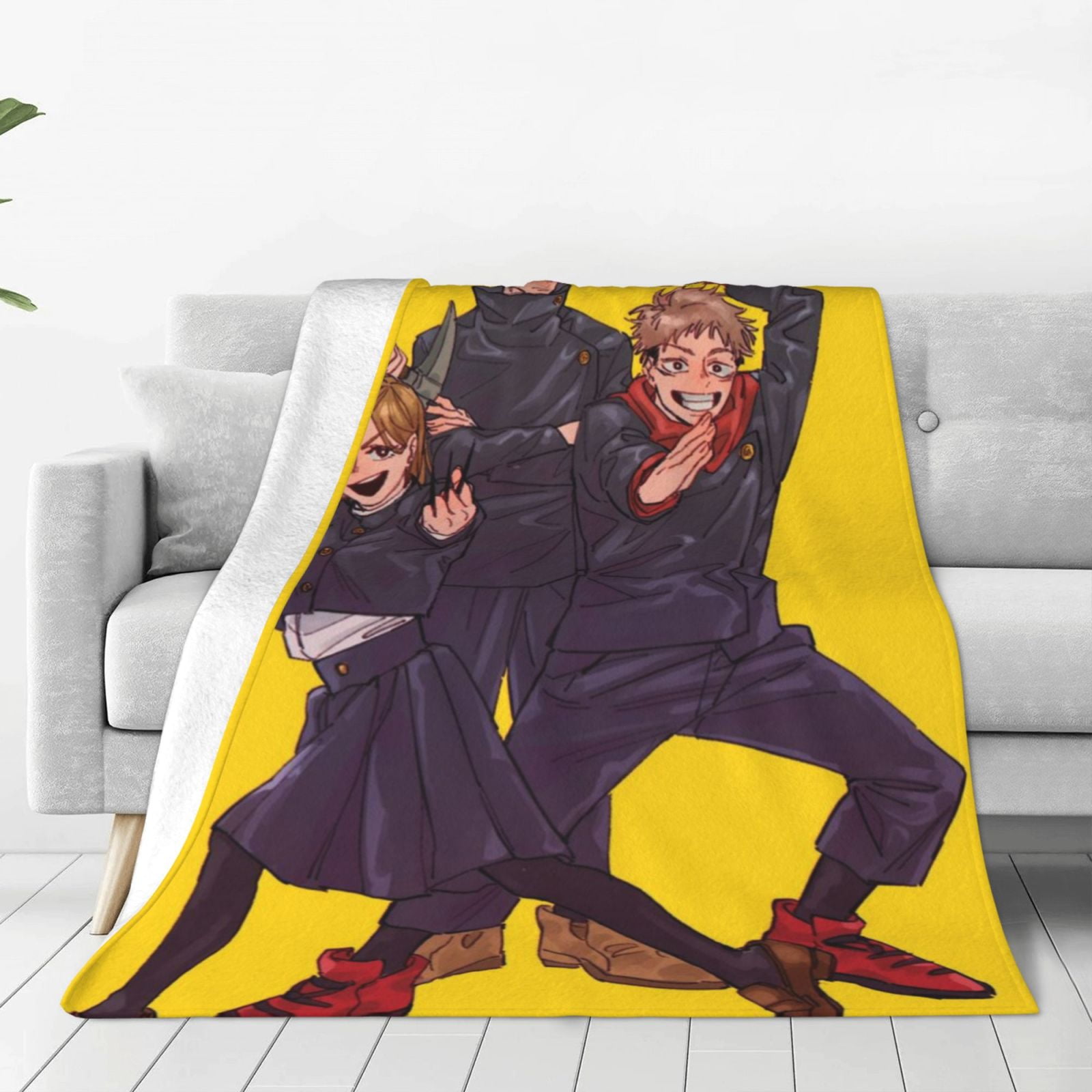Jujutsu Kaisen Blanket Anime Air-conditioning Quilt for Bed Sofa ...