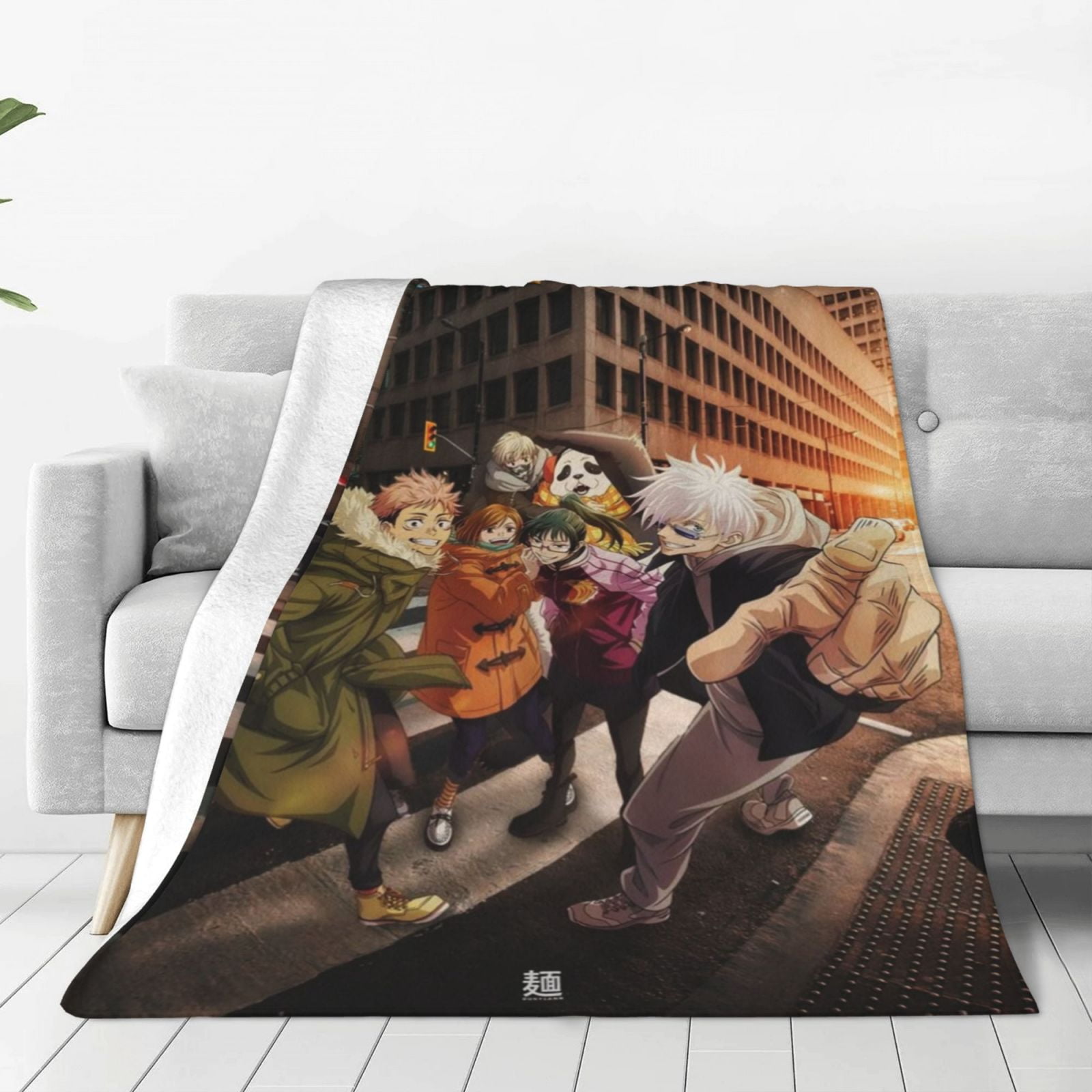 Jujutsu Kaisen Blanket Anime Air-conditioning Quilt for Bed Sofa ...