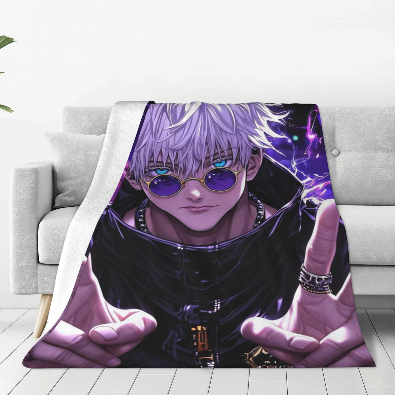 Jujutsu Kaisen Blanket Anime Air-conditioning Quilt for Bed Sofa ...