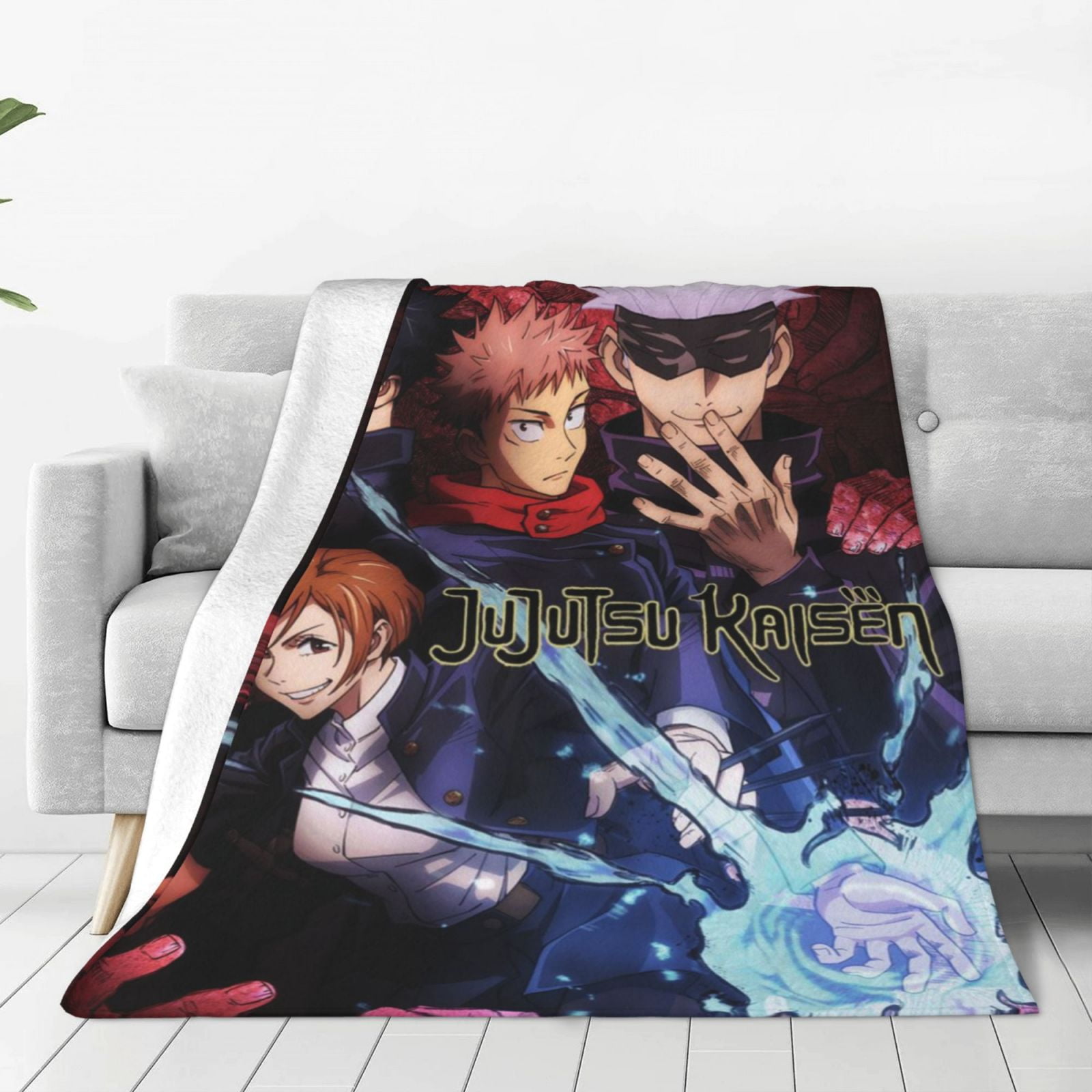 Jujutsu Kaisen Blanket Anime Air-conditioning Quilt for Bed Sofa ...