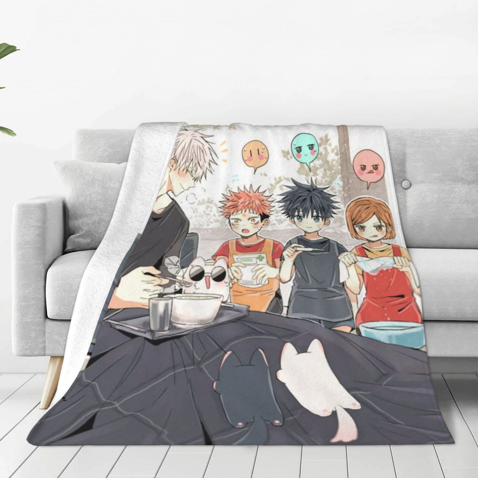 Jujutsu Kaisen Blanket Anime Air-conditioning Quilt for Bed Sofa ...