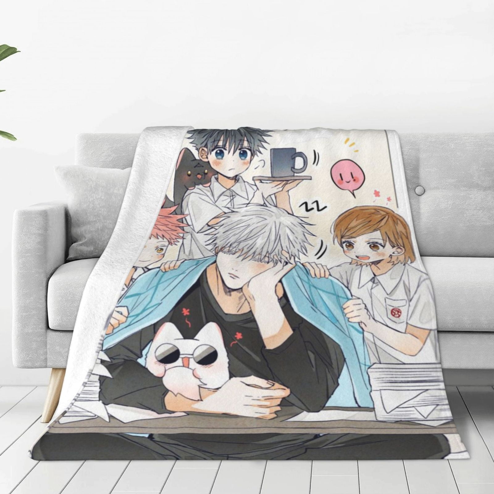 Jujutsu Kaisen Blanket Anime Air-conditioning Quilt for Bed Sofa ...