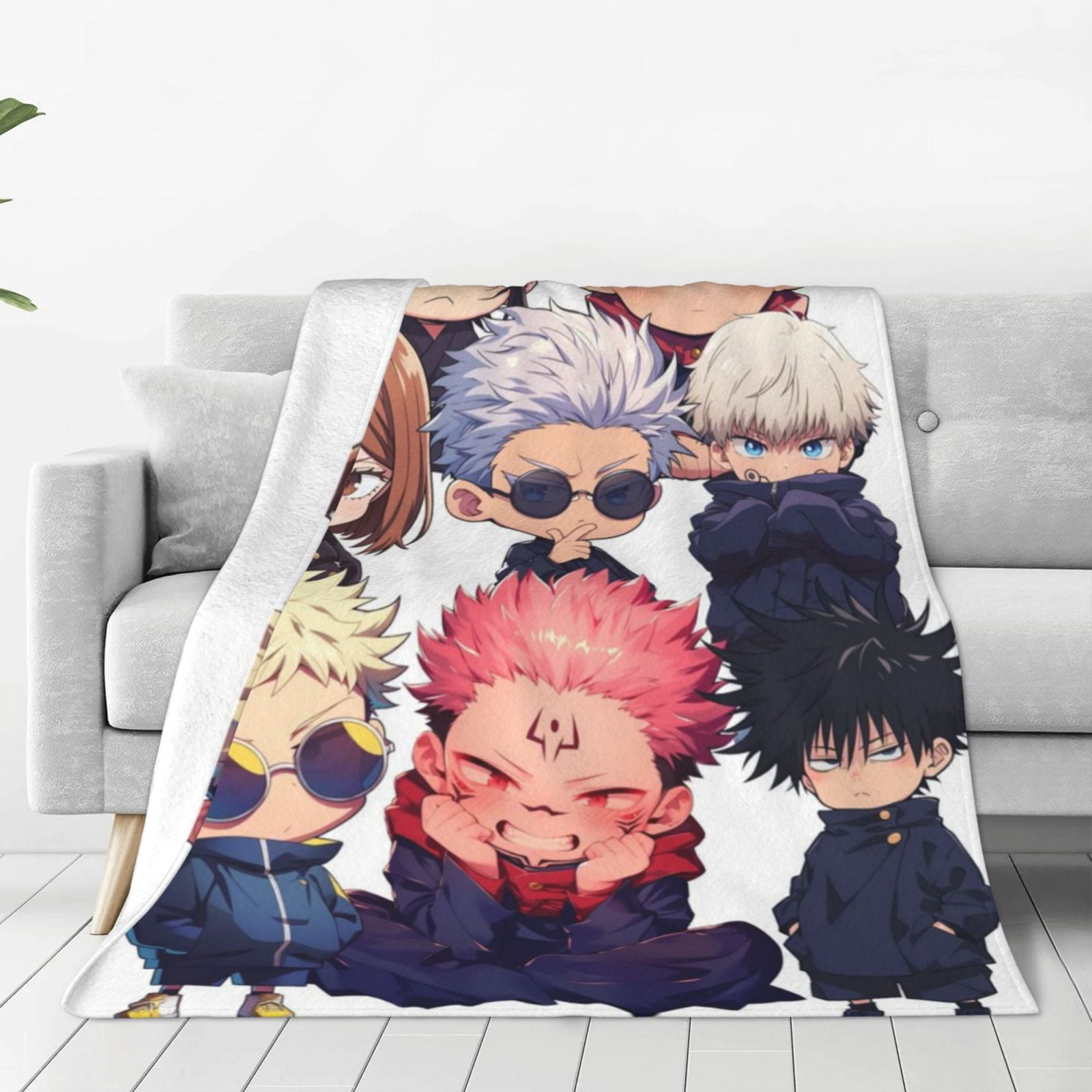Jujutsu Kaisen Blanket Anime Air-conditioning Quilt for Bed Sofa ...