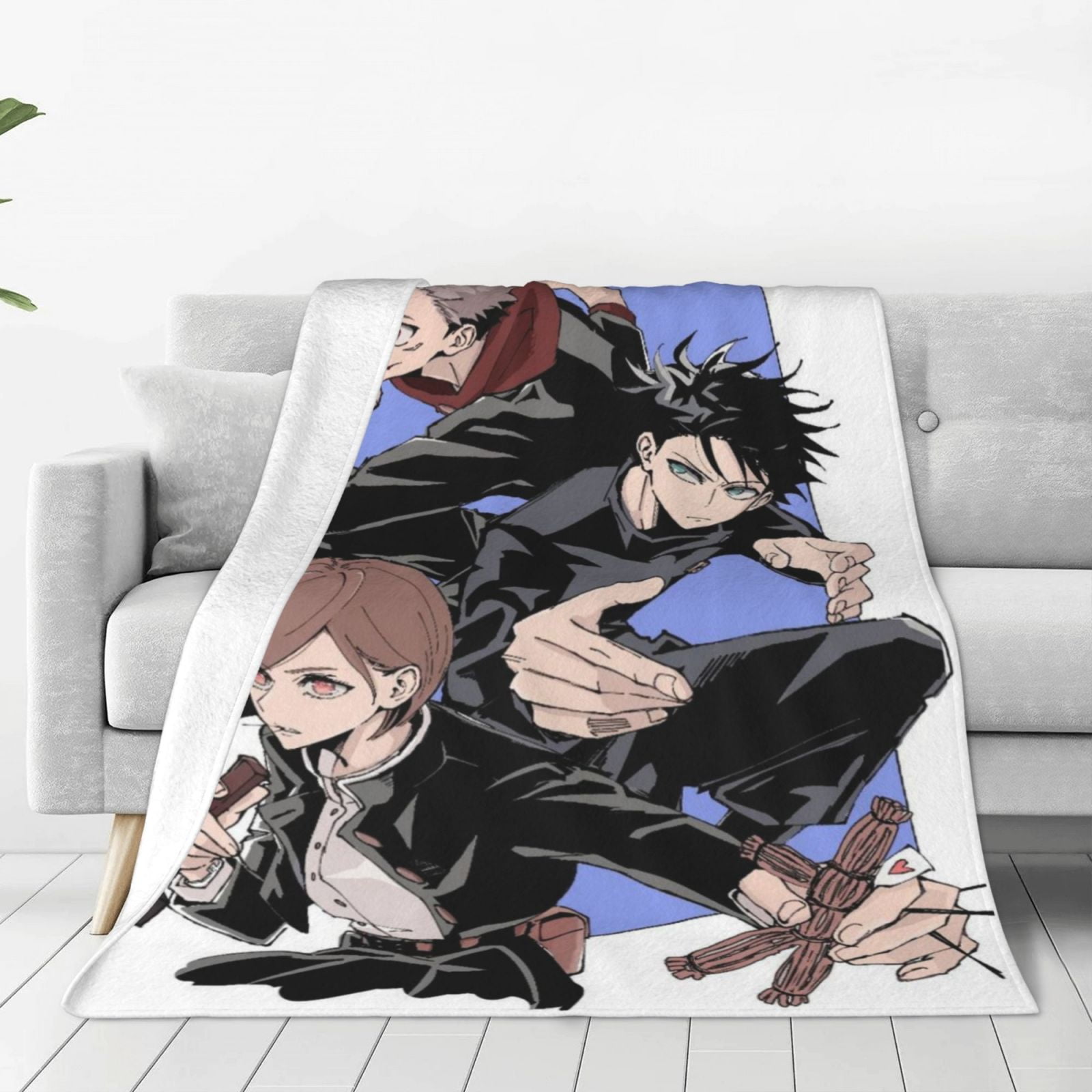 Jujutsu Kaisen Blanket Anime Air-conditioning Quilt for Bed Sofa ...