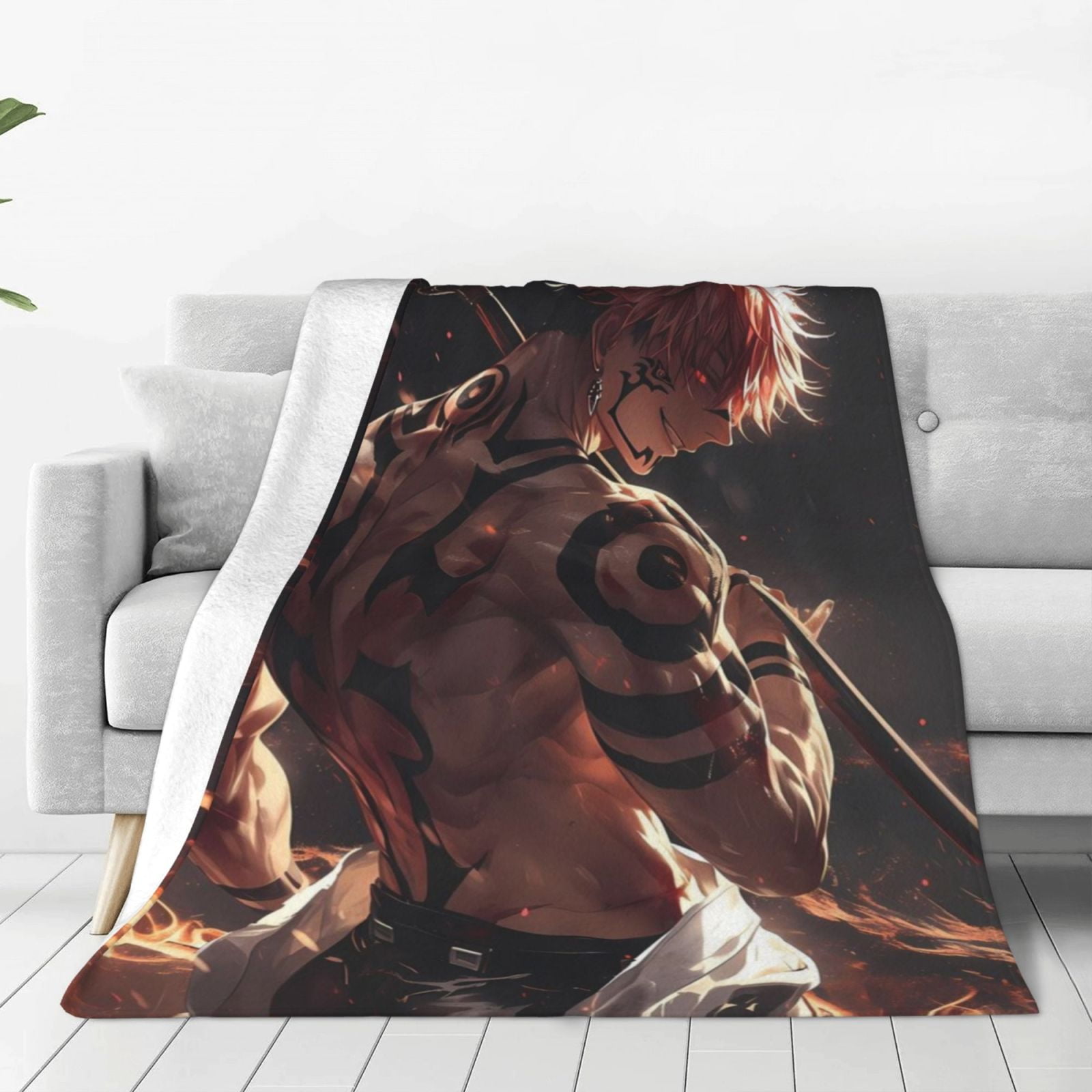 Jujutsu Kaisen Blanket Anime Air-conditioning Quilt for Bed Sofa ...