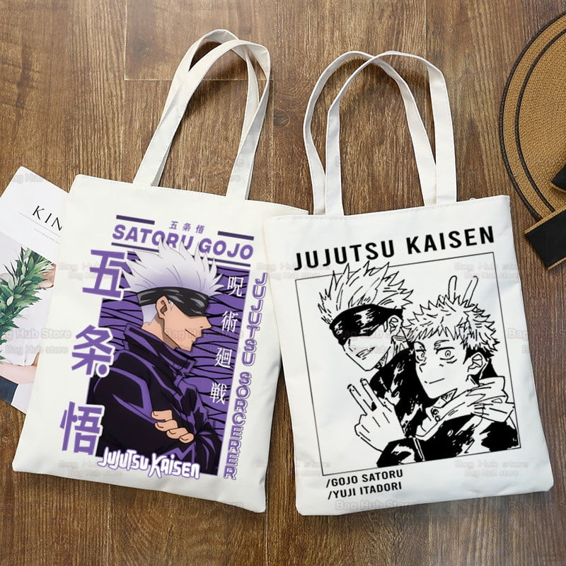 Jujutsu Kaisen Cartoon Shopping Bag Ryomen Sukuna Itadori Yuji Bolsas ...