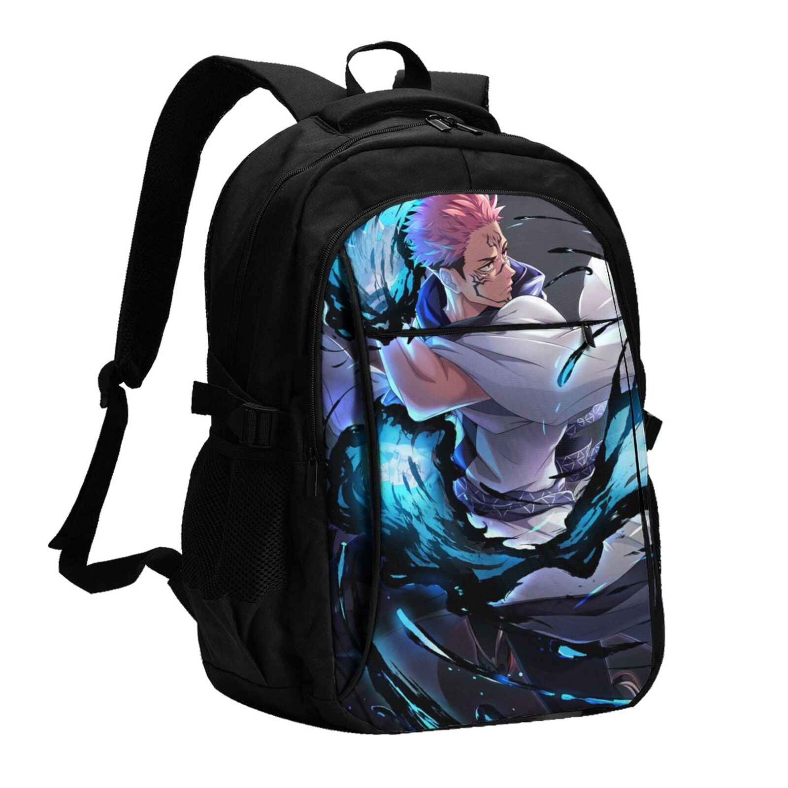 Jujutsu Kaisen Character Unisex Backpack USB Daypack Large Capacity ...