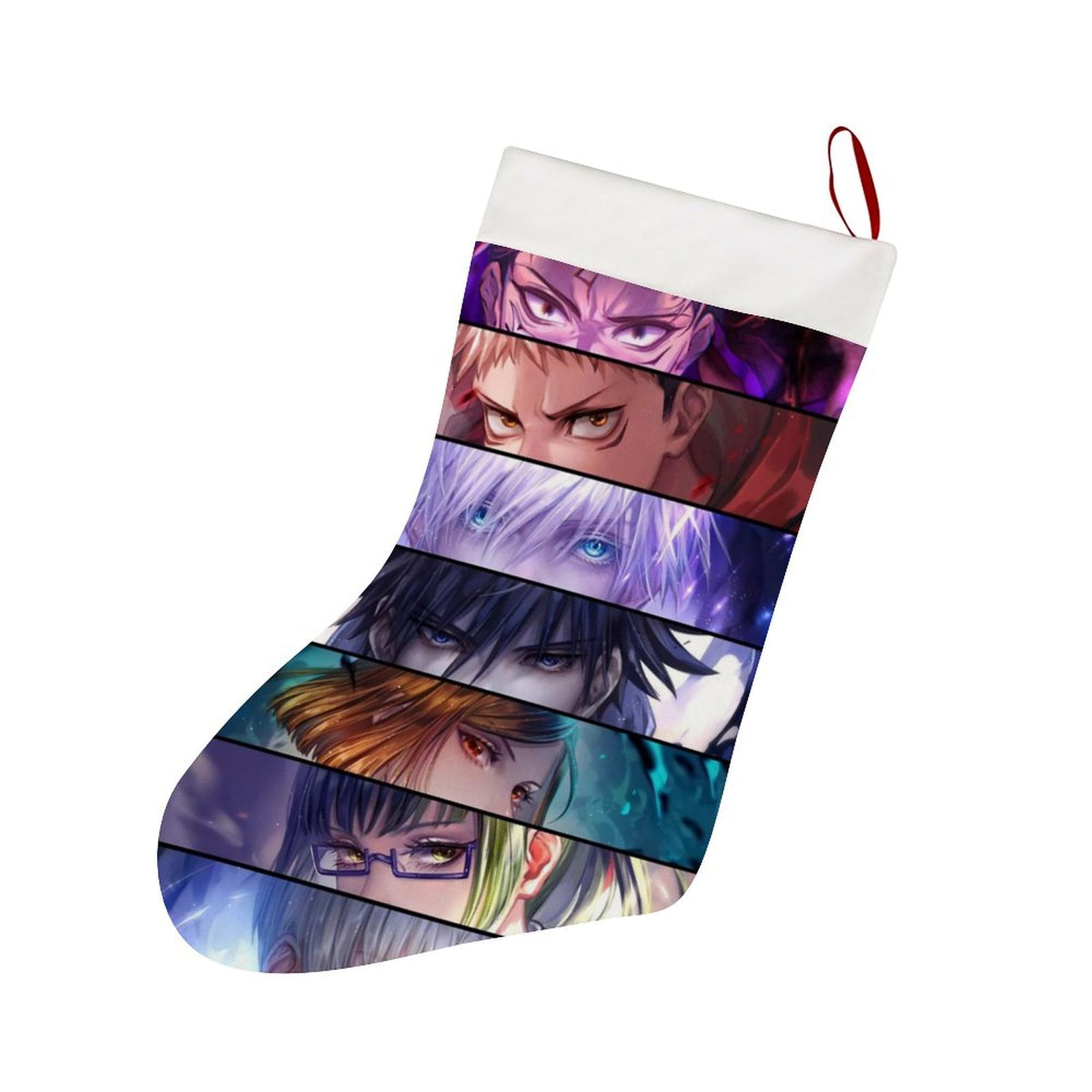 Jujutsu Kaisen Christmas Stockings - Xmas Hanging Stocking Christmas ...
