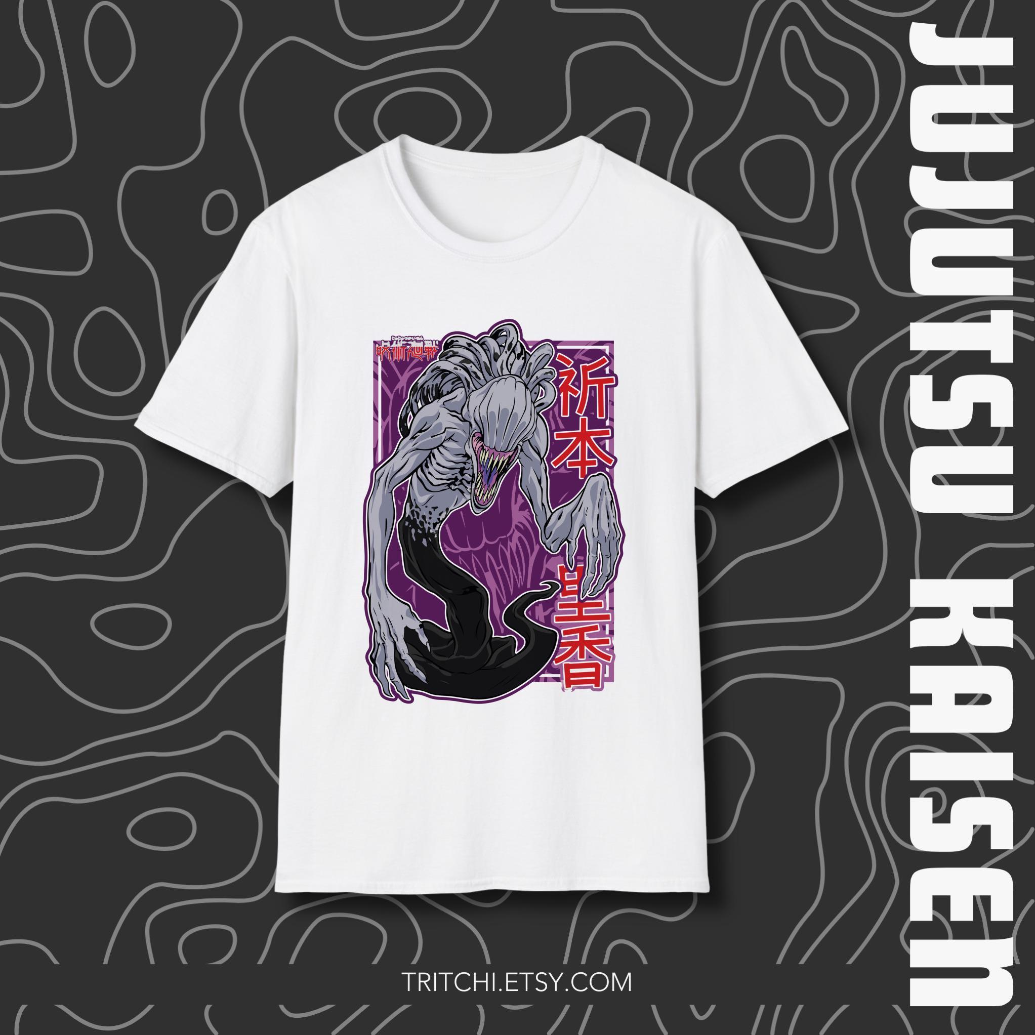 Jujutsu Kaisen Curse T-Shirt, Anime Tee, Manga Shirt, Otaku Clothing ...