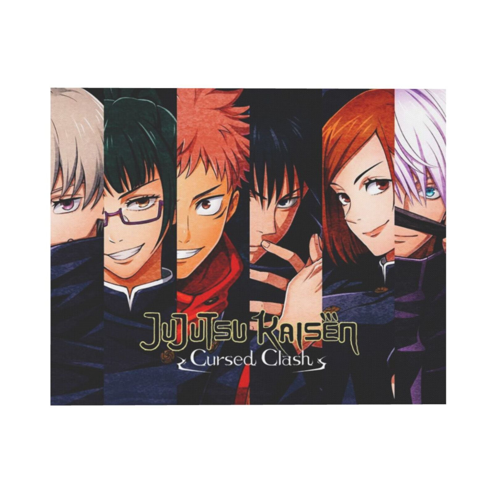 Jujutsu Kaisen Cursed Clash Canvas Decorative Poster Unframed Wall Art ...