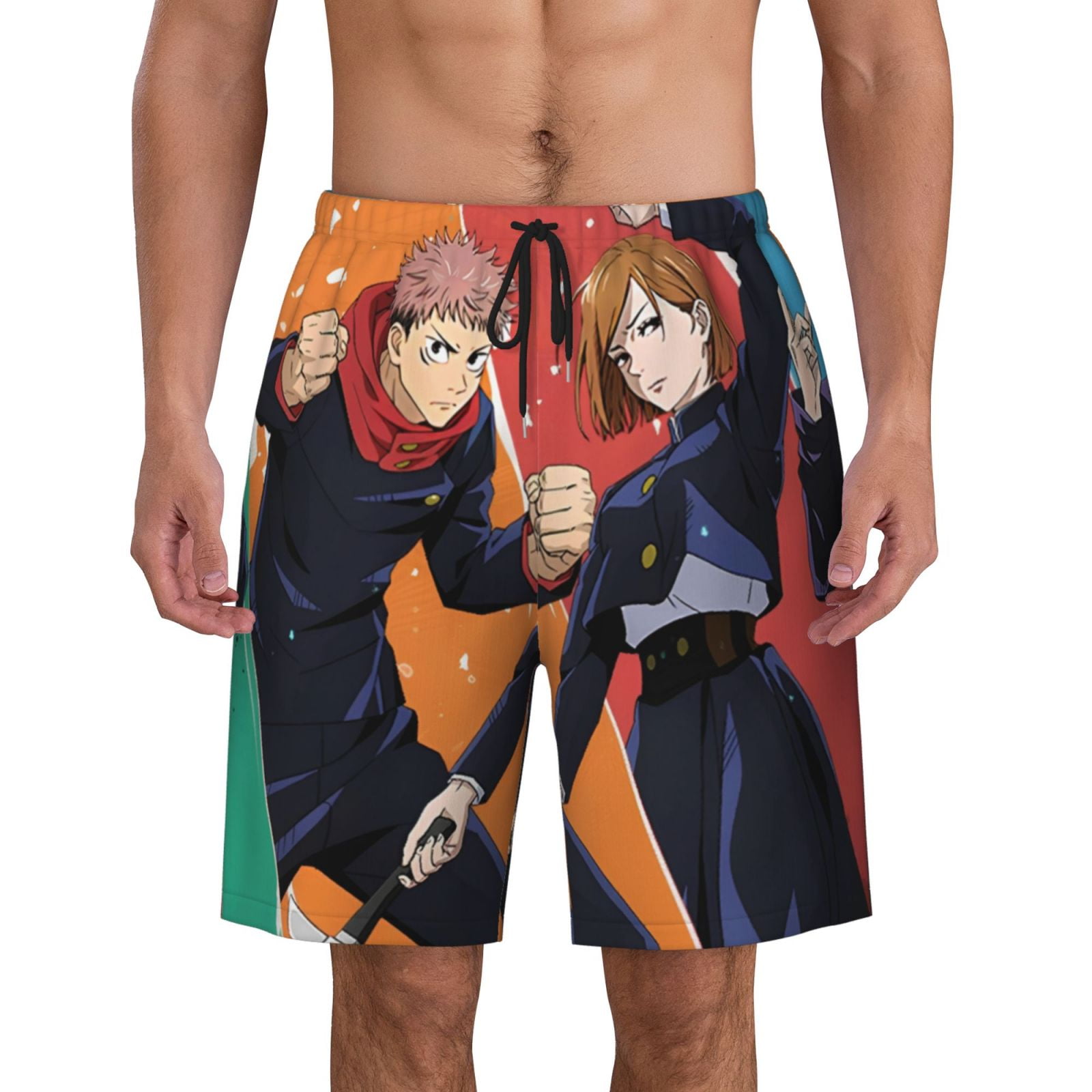 Jujutsu Kaisen Cursed Clash Men's Swim Trunks Beach Board Shorts ...
