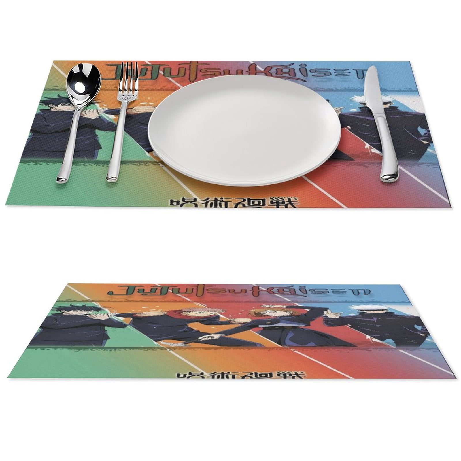Jujutsu Kaisen Cute cartoon table mat non-slip heat-resistant washable ...