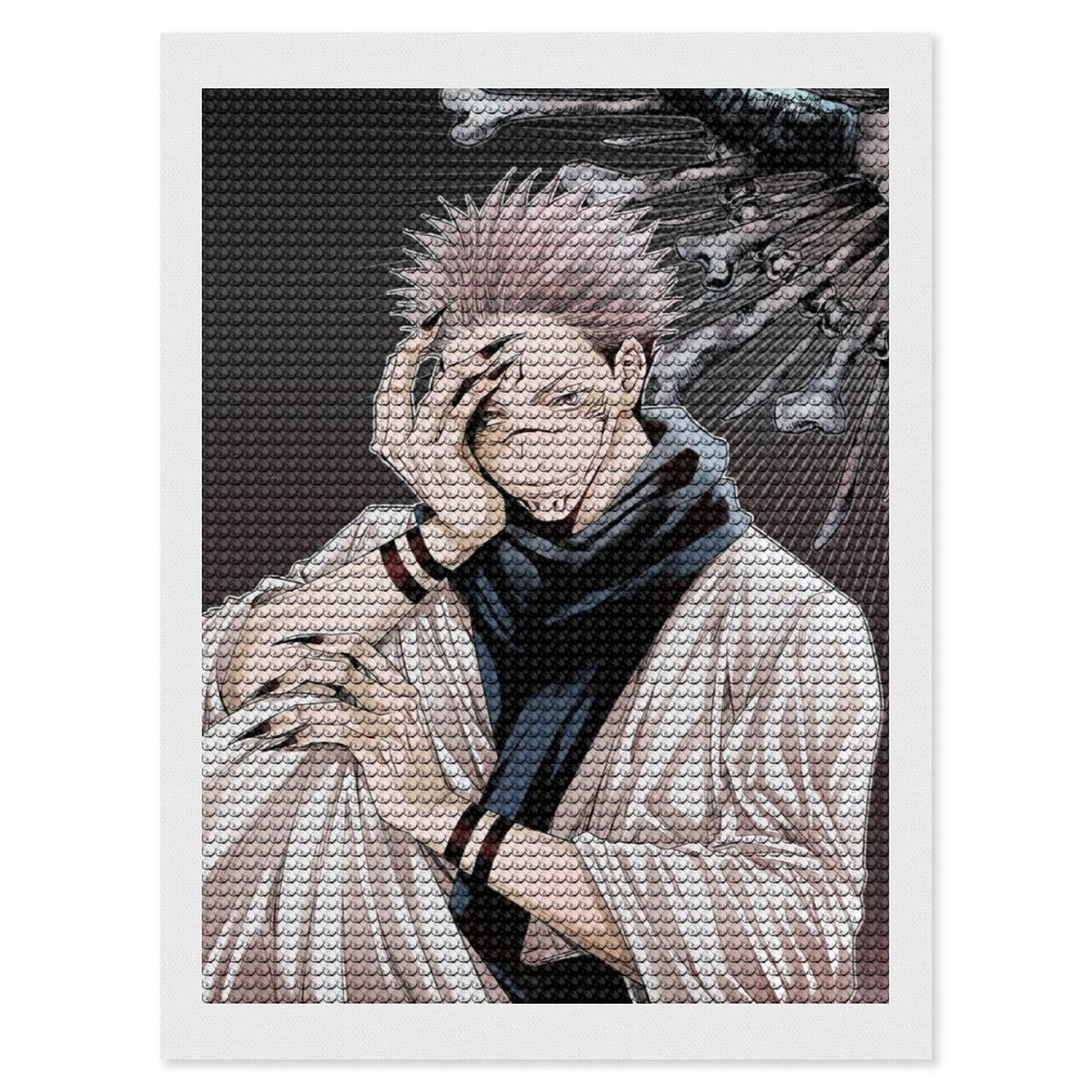 Jujutsu Kaisen Diamond Art Kits, 5D Diamond Art for Home Wall Art Decor ...