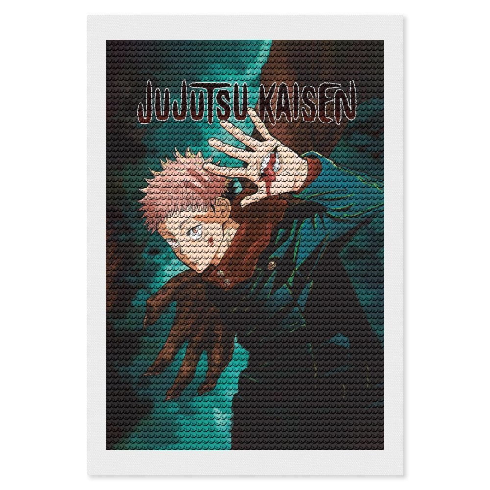 Jujutsu Kaisen Diamond Art Kits for Adults DIY 5D Diamond Dots Paint ...