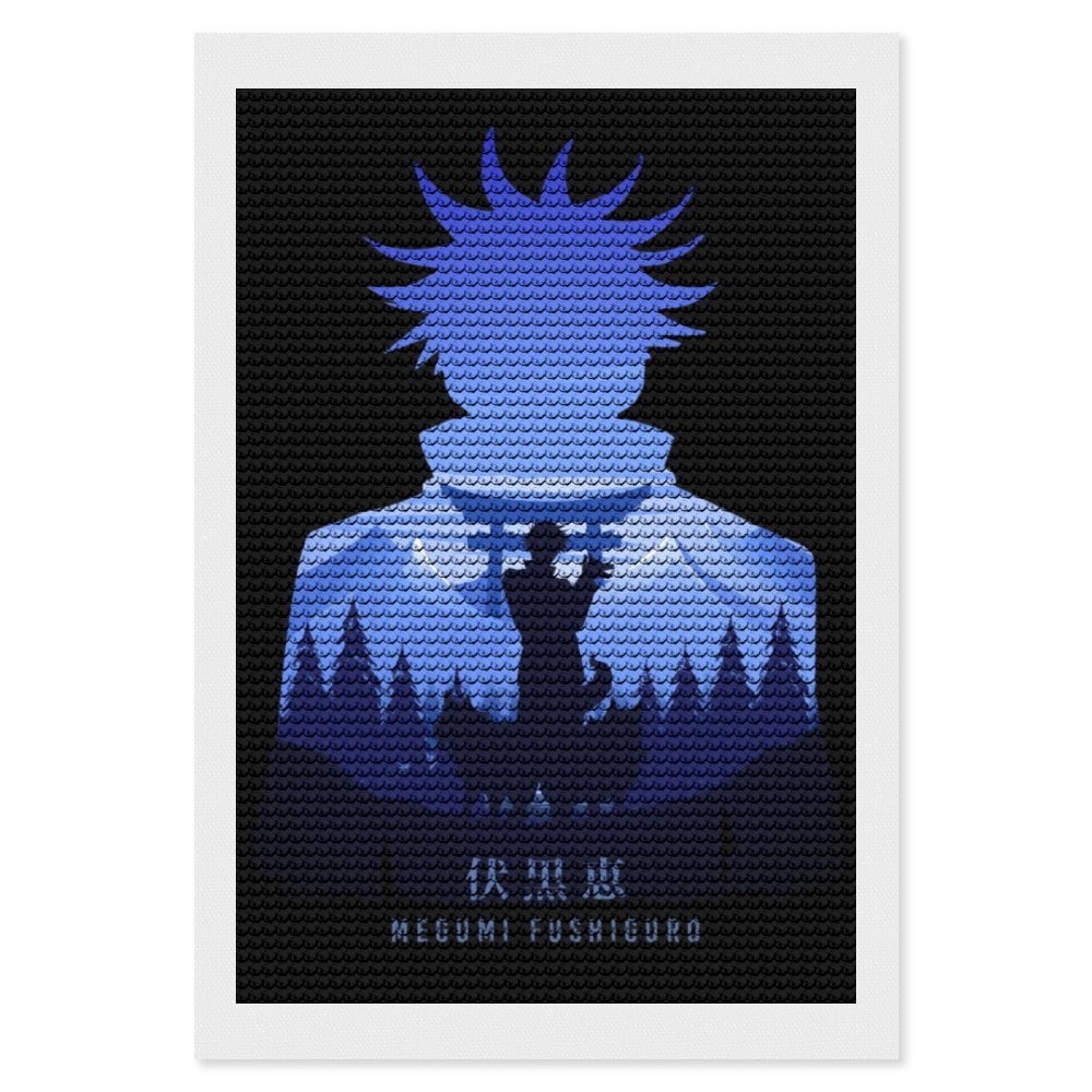 Jujutsu Kaisen Diamond Art Kits for Adults DIY 5D Diamond Dots Paint ...