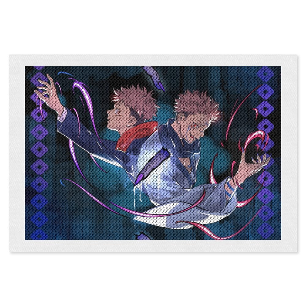 Jujutsu Kaisen Diamond Art Kits for Adults DIY 5D Diamond Dots Paint ...