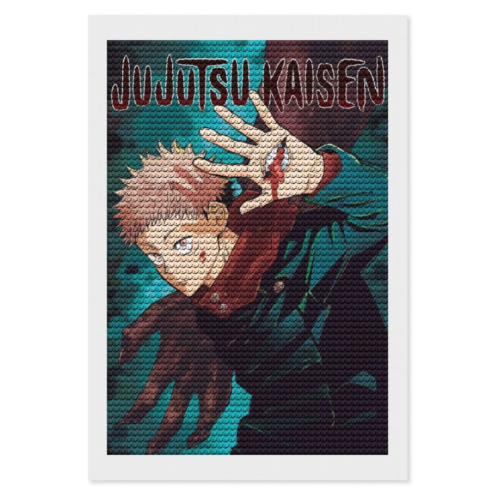 Jujutsu Kaisen Diamond Art Kits for Adults DIY 5D Diamond Dots Paint ...