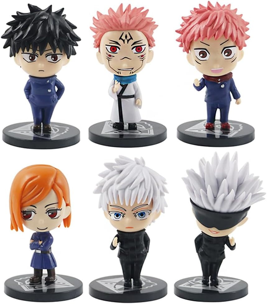 Jujutsu Kaisen Figure - 6 Pcs Jujutsu Kaisen Figures Toys Set, Anime ...